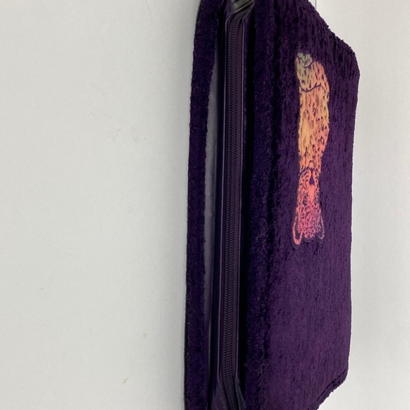 Lisa Frank | Other | Lisa Frank 3 Ring Zipper Binder Fuzzy Purple ...